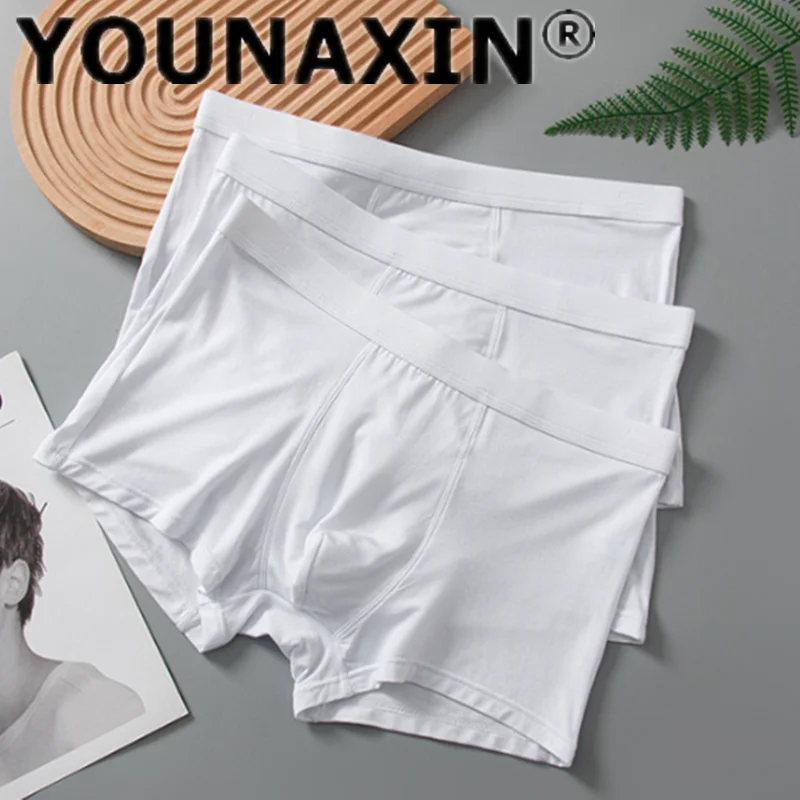 3Pcs Big Size Men Boxers Briefs Shorts Underwear Bottom Modal Knickers ...