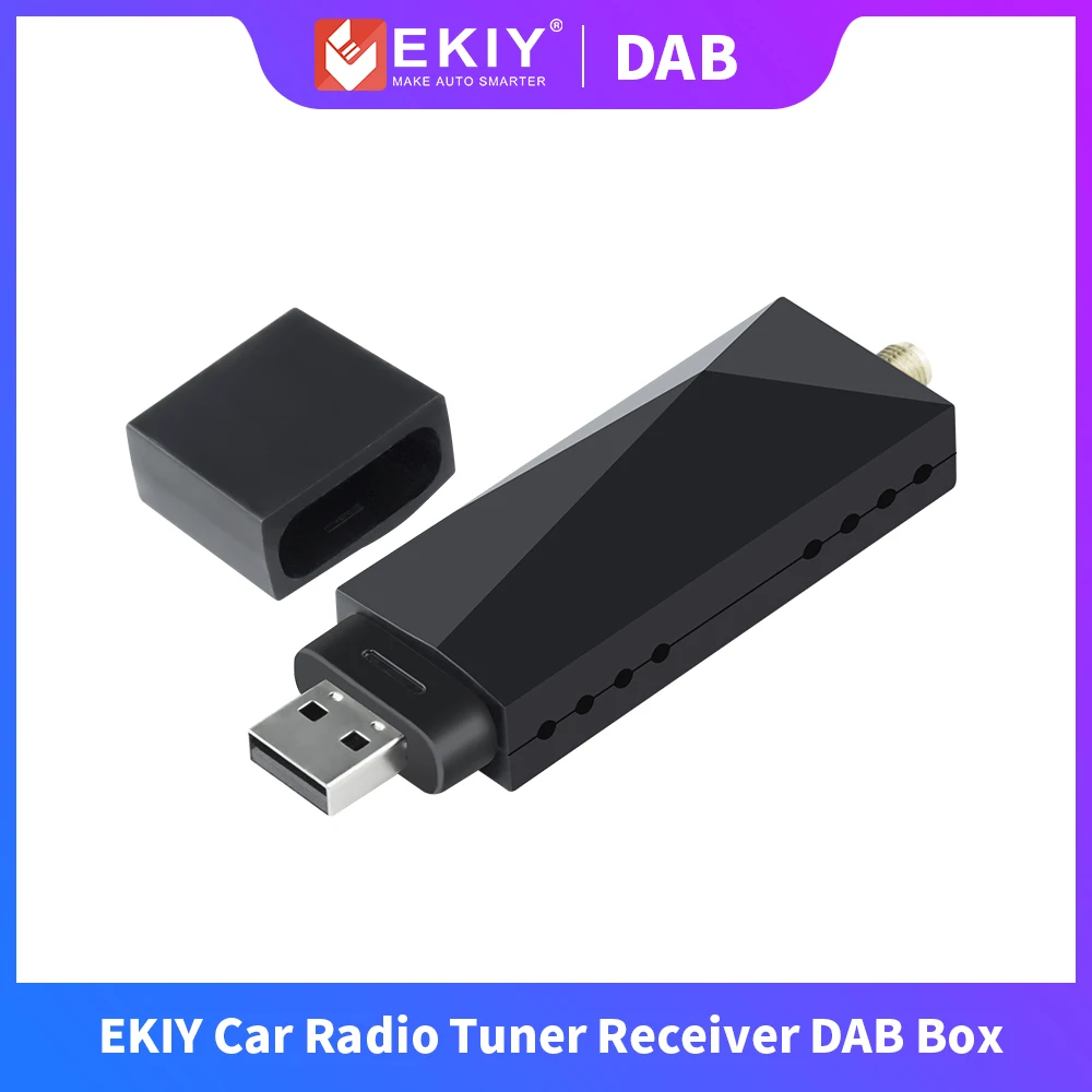 EKIY-Car-Radio-Tuner-Receiver-USB-Stick-DAB-Box-For-Android-Include ...