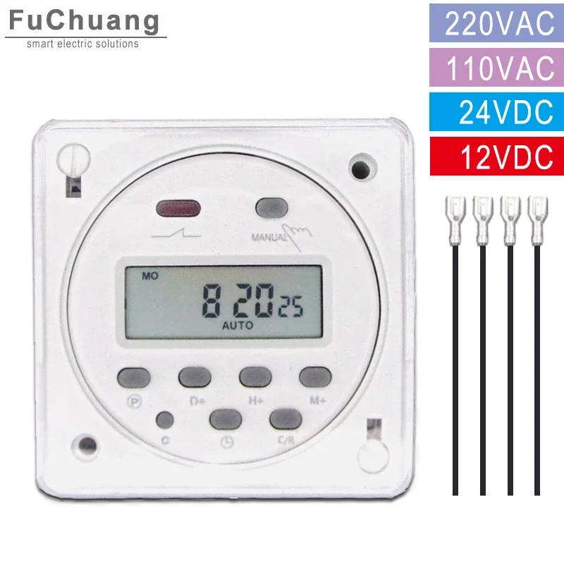 Timer-Relay-CN101A-LCD-time-switch-110VAC-220VAC-12VDC-24VDC-48VDC ...