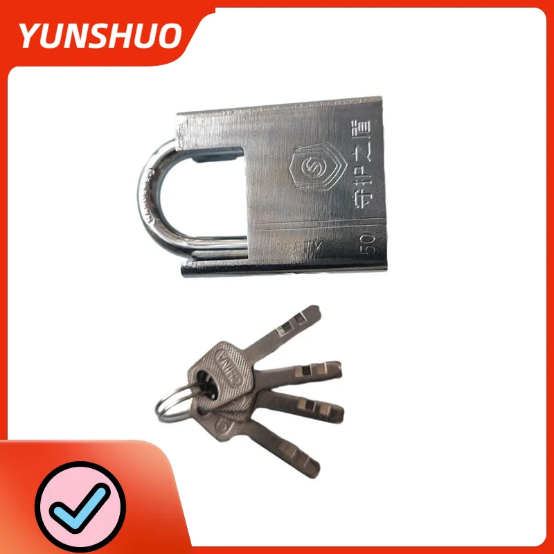 YS-Security-Padlock-w-Shrouded-Shackle-Safty-Strong-Lock-with-Key ...