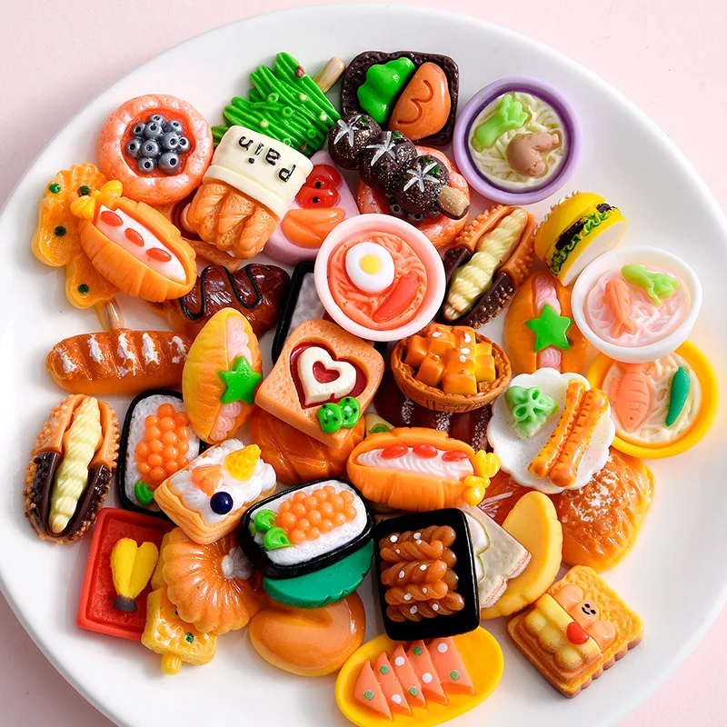 Miniature-Items-Kitchen-Toys-Mini-Supermarket-Food-Snacks-Cooking ...