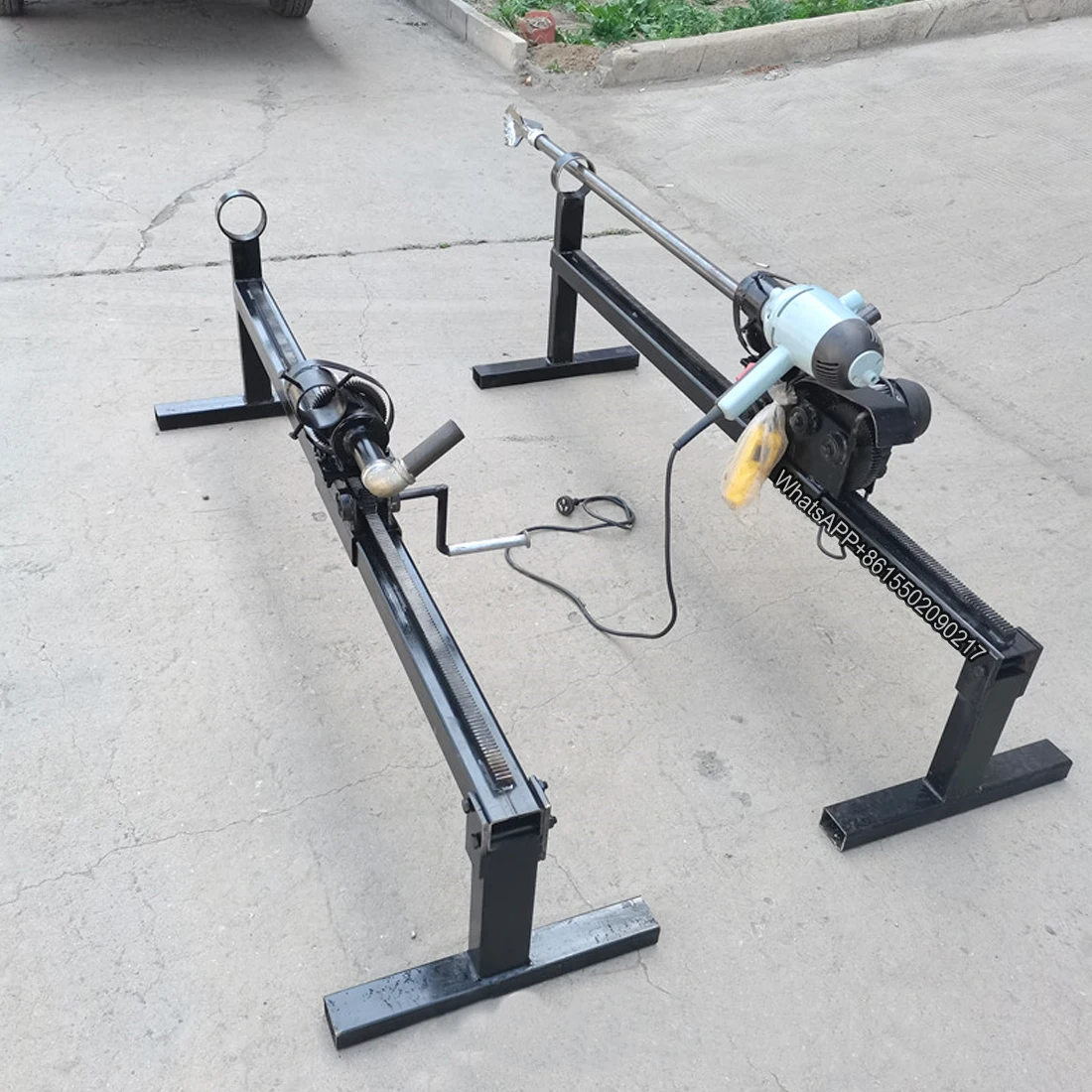 Homemade Horizontal Boring Machine