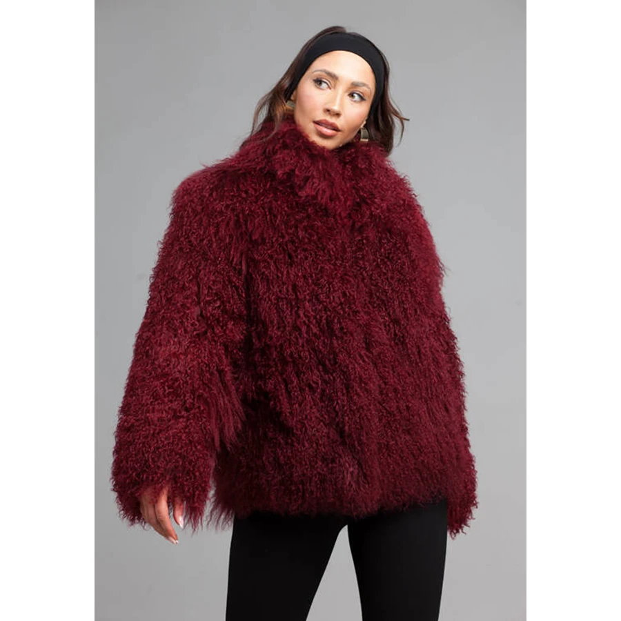 Casaco-de-pele-mongol-feminino-casaco-de-pele-de-ovelha-natural-casaco ...