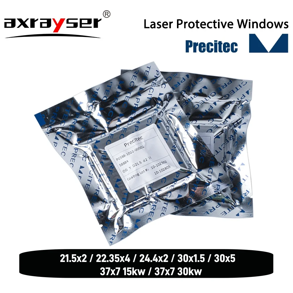 Precitec-Original-Protective-Laser-Windows-Lens-Dia-21-5x2-22-35x4-24 ...