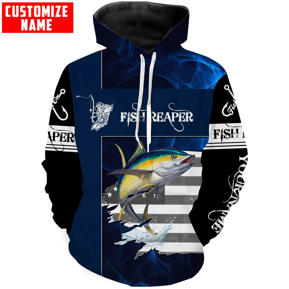 Fish-Reaper-Yellowfin-Tuna-Fishing-Custom-Name-3D-Printed-Men-s-Hoodie ...