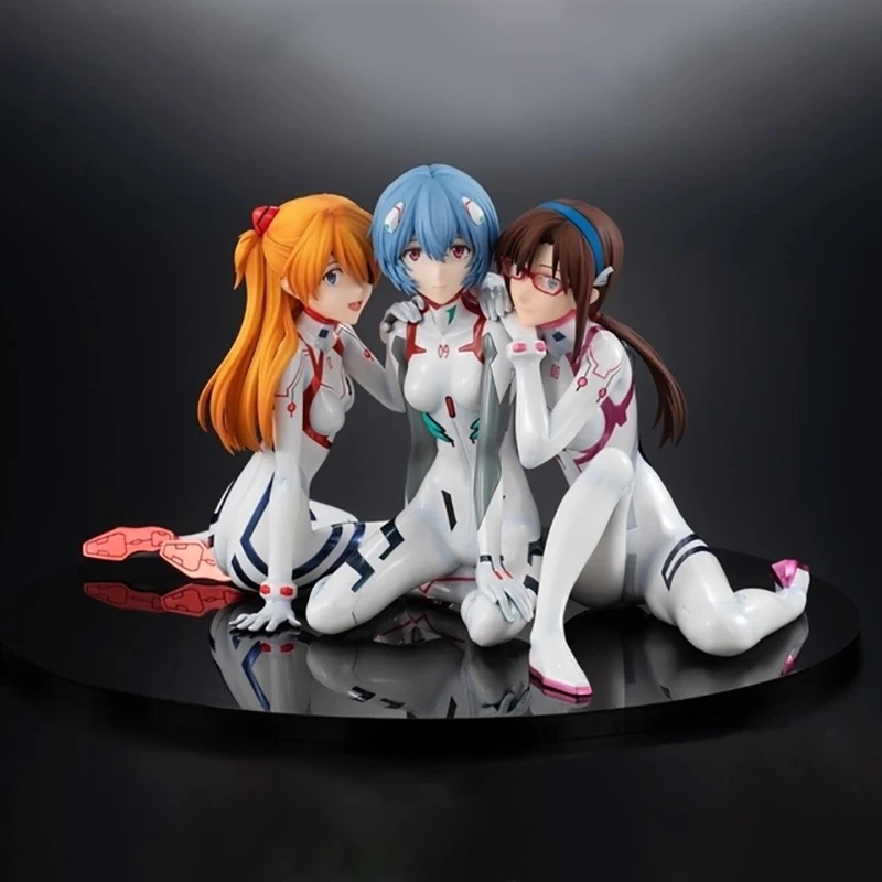 Anime EVA Ayanami Rei Action Figures NEON GENESIS EVANGELION Asuka ...
