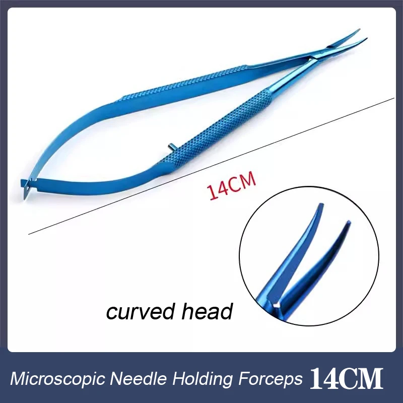 1pcs-Ophthalmic-Needle-Holder-Needle-Holding-Pliers-Without-Lock ...