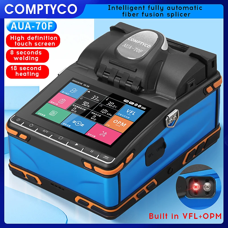 COMPTYCO-Fiber-Optic-Fusion-Splicer-AUA-70F-6-Motors-Optical-Core ...