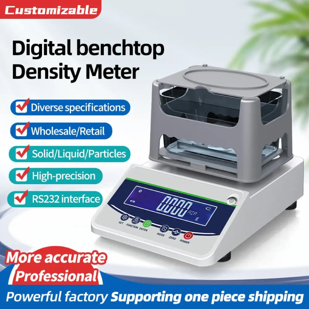 300g-600g 0.01g Automatic Soild Density Meter for Precious Metal Gold ...