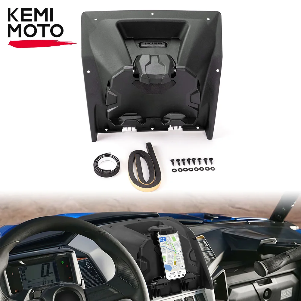 Electronic-Device-Mounts-Storage-Box-KEMIMOTO-UTV-Compatible-with ...