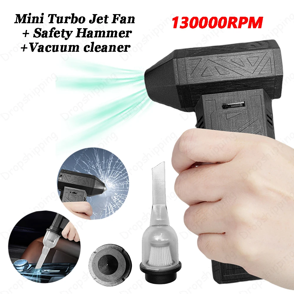 Violent-Blower-Mini-Turbo-Jet-Fan-Handheld-Brushless-Motor-130000RPM ...
