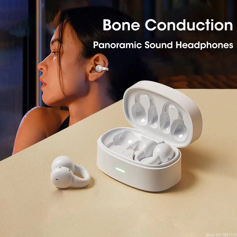 Niye-NEW-TWS-Wireless-Bone-Conduction-Earbuds-Bluetooth-Noise-Reduction ...