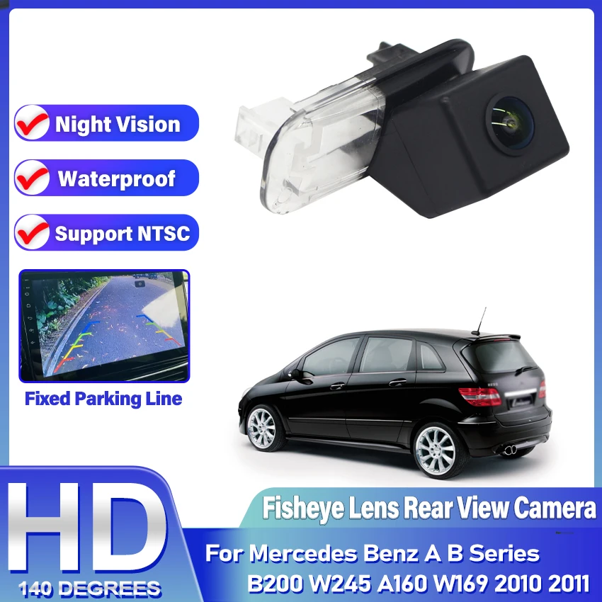 HD CCD NTSC Car Rear View Reverse Camera For Mercedes Benz A B Series ...