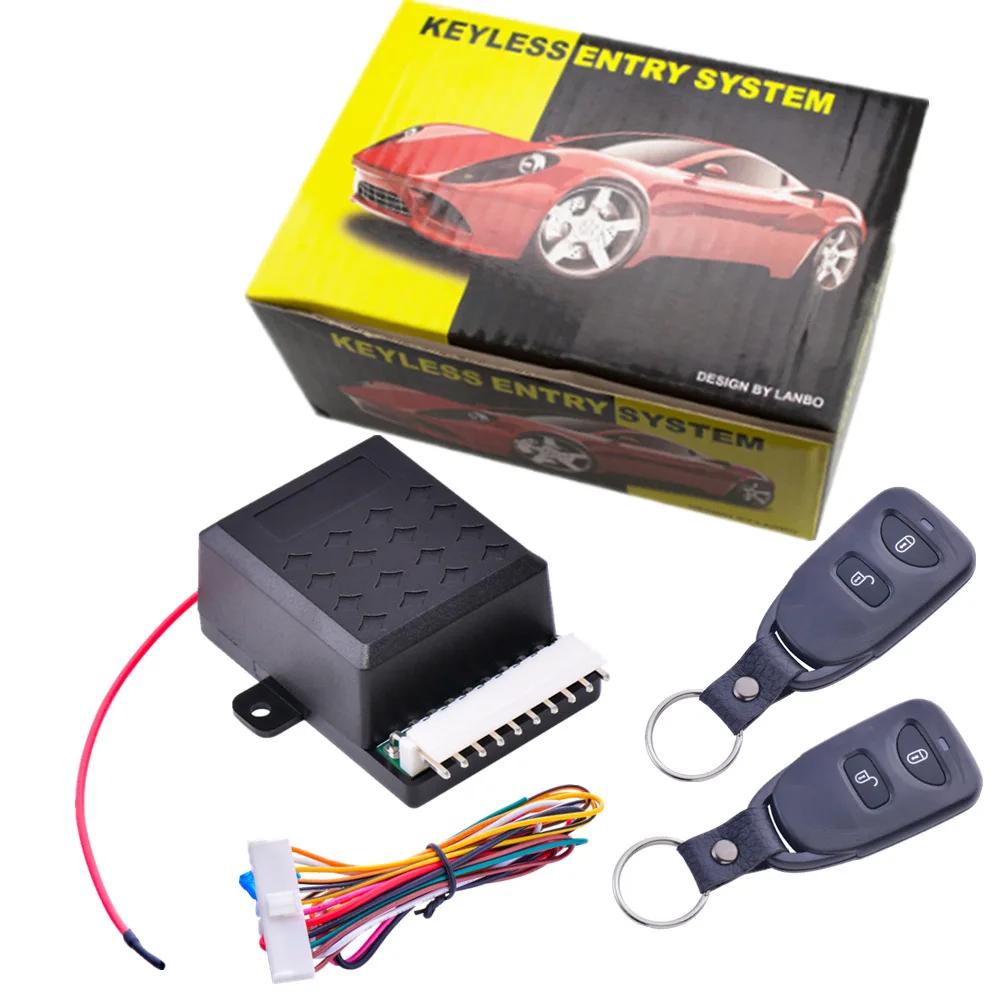 Universal-Car-Auto-Remote-Central-Kit-12V-Door-Lock-Locking-Vehicle ...