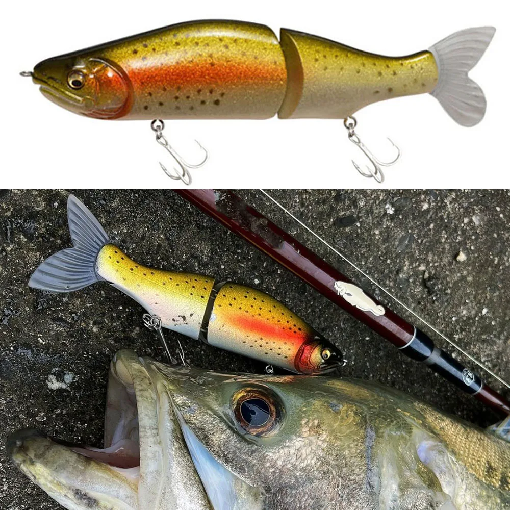 i-slide Stlyle 135 SwimBaits Fishing Lure Jointed Glide Bait Islide ...