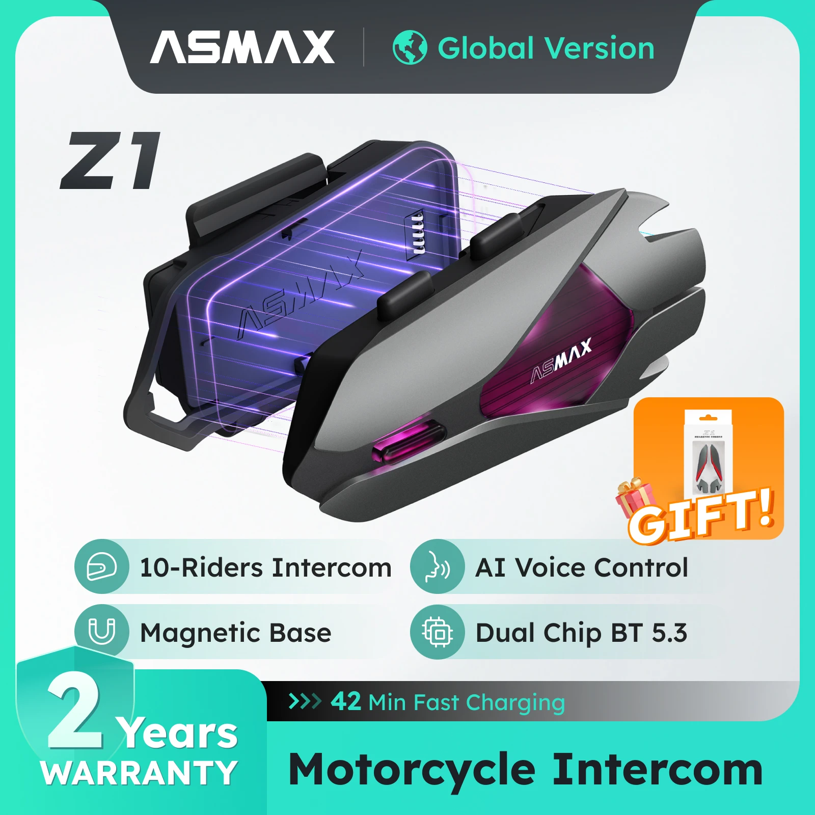 ASMAX-Z1-Bluetooth-Motorcycle-Helmet-Intercom-10-Riders-Wireless ...