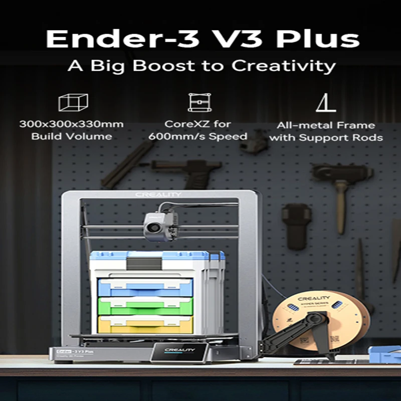 Creality-Ender-3-V3-Plus-3D-Printer-XZ-Core-600mm-s-Direct-Extruder ...