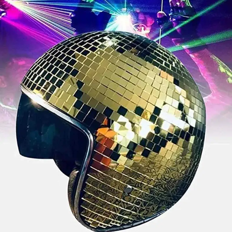 Disco-Ball-Hat-Mirror-Glass-Glitter-Classic-Party-Bar-Room-Party ...