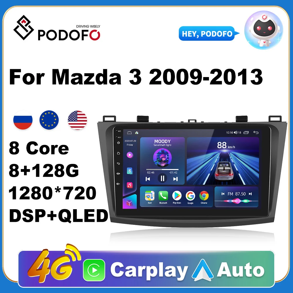 Podofo-reproductor-Multimedia-con-Android-10-y-navegaci-n-GPS-para ...