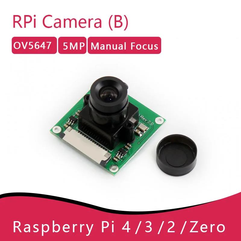RPi-Camera-B-5MP-Manual-Focus-OV5647-Photosensitive-Chip-for-Raspberry ...