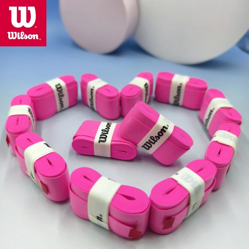 Wilson-12-36-PC-sweat-absorbing-racket-non-slip-tennis-and-badminton ...