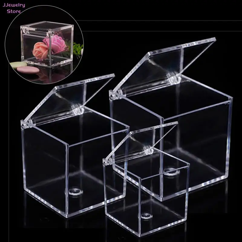 1pc-Clear-Acrylic-Cube-Favor-Box-of-Plexi-Acrylic-Glass-Plastic-Storage ...