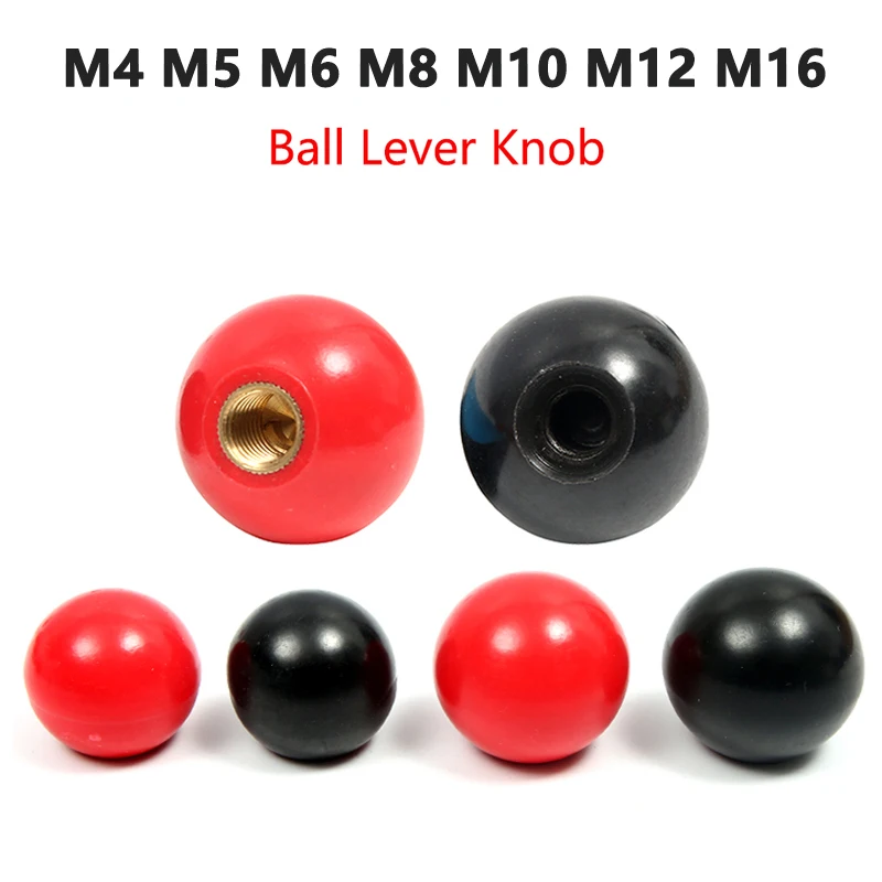 1-5pcs M4 M5 M6 M8 M10 M12 M16 Ball Lever Knob Machine Tool Replacement ...