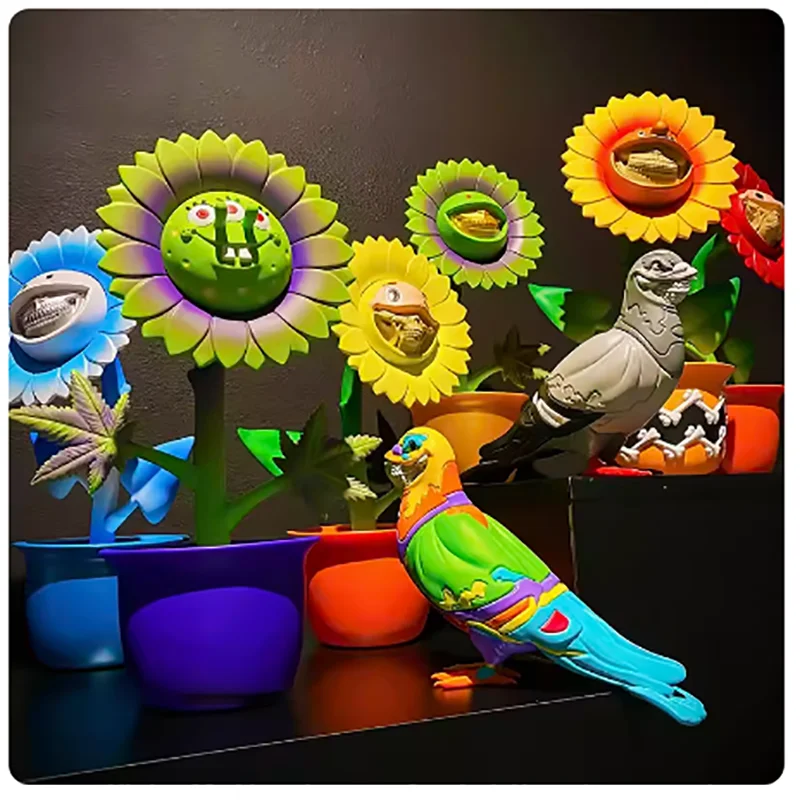 Sunflower figurine, sunflower tabletop decoration trend Figure Model ...