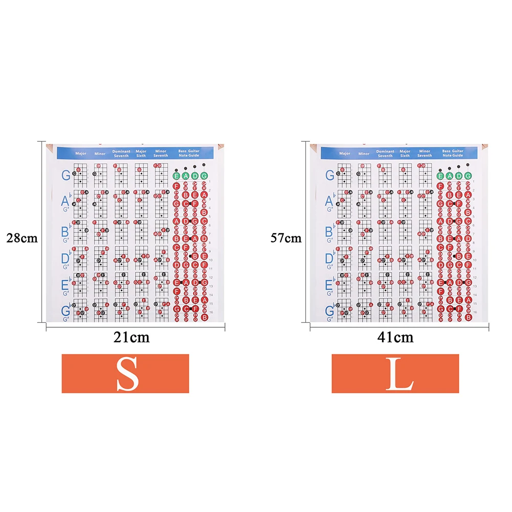 4-Strings-Fretboard-Chart-Note-Finger-Exercise-For-Beginner-Bass-Guitar ...