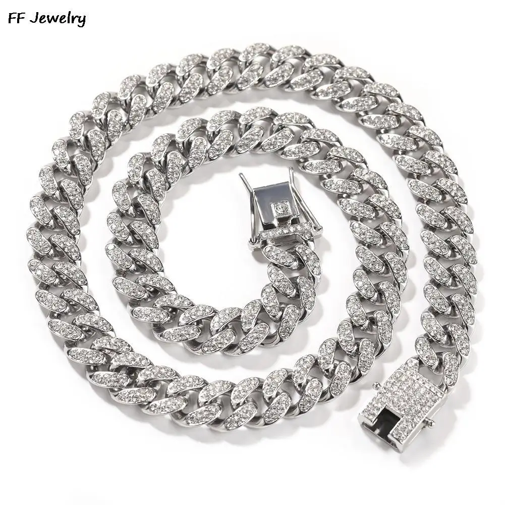 13MM-Prong-Cuban-Link-Chain-Hip-Hop-Men-Necklace-iced-out-paris-chain-2 ...