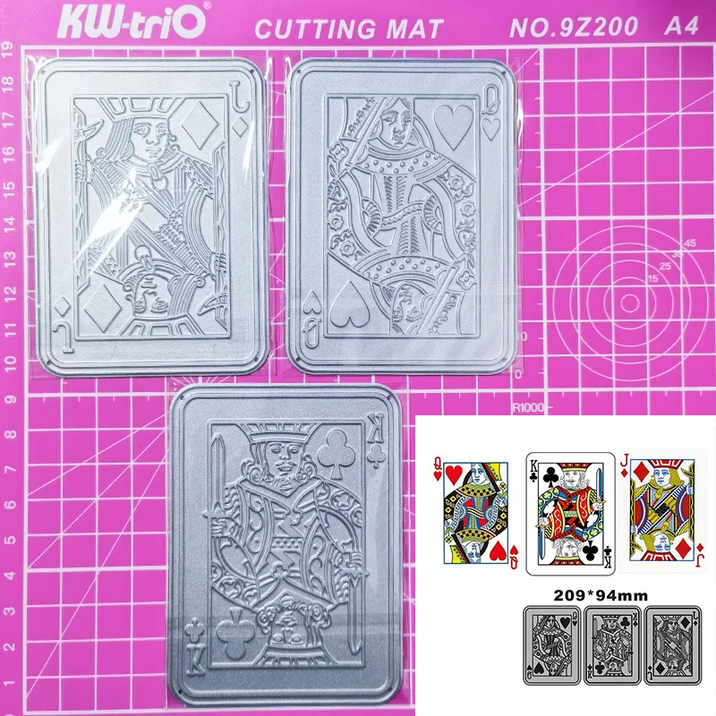 2022-New-Exquisite-Playing-Cards-Metal-Cutting-Dies-for-Scrapbooking ...