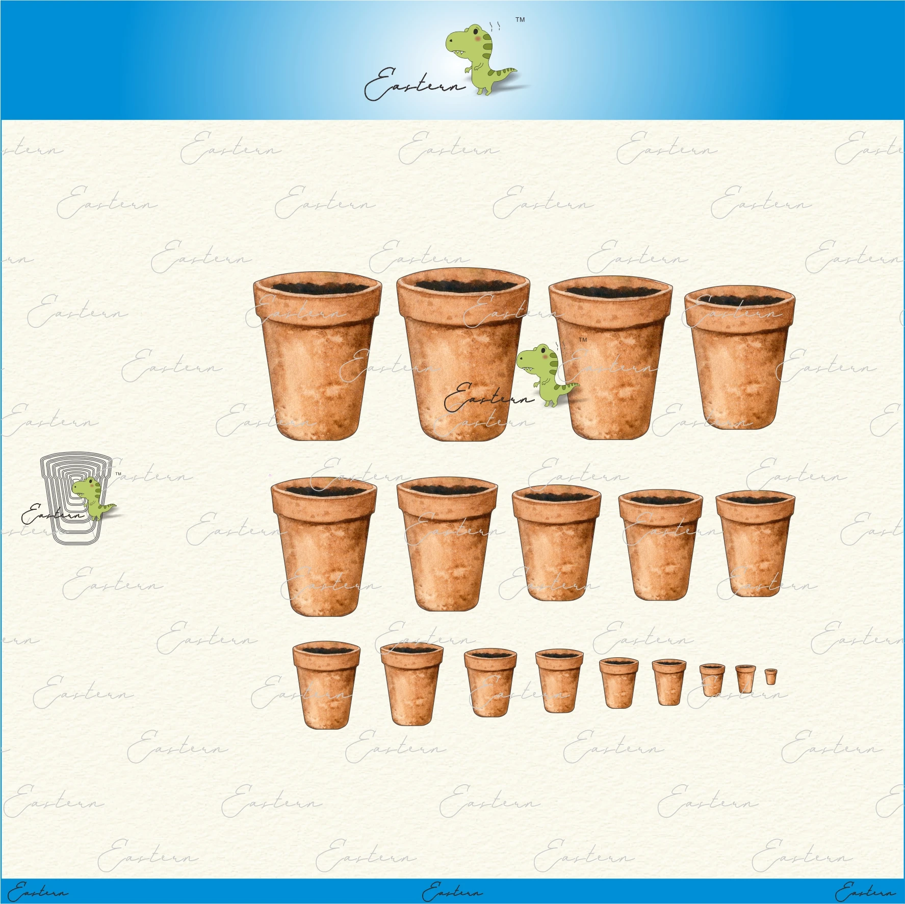 Plant Pot Fundamentals Die Set metal cutting dies 2023 new DIY molds ...