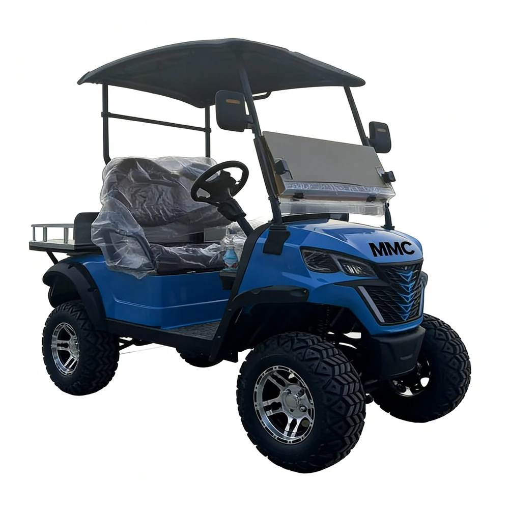 2 Passenger Go Kart Adult Hunting Club Car Vehicle Buggy Electric Golf ...