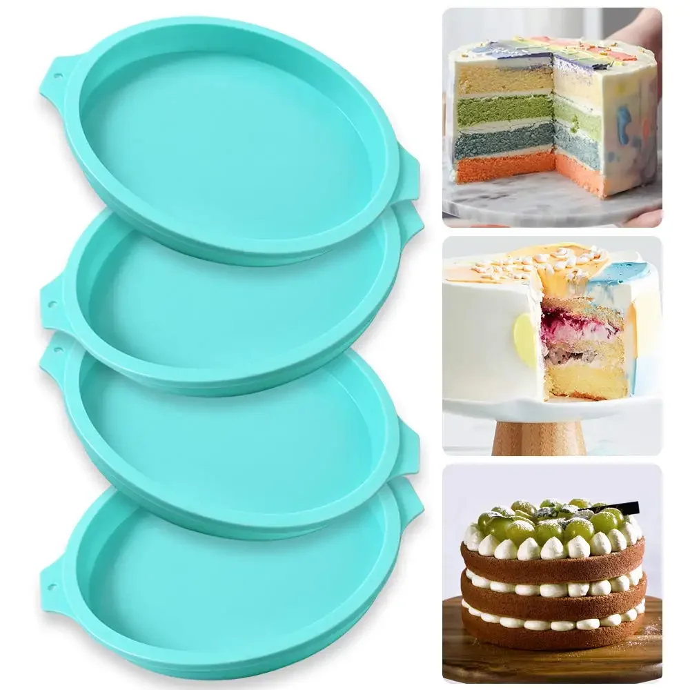 Round-Silicone-Layer-Cake-Mold-Silicone-Chocolate-Mousse-Cake-Mould ...