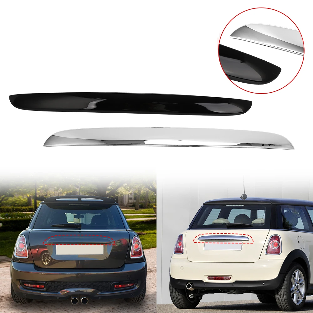 For BMW Mini Cooper R55 R56 R57 R58 R59 Chrome Hatch Trunk Tailgate ...