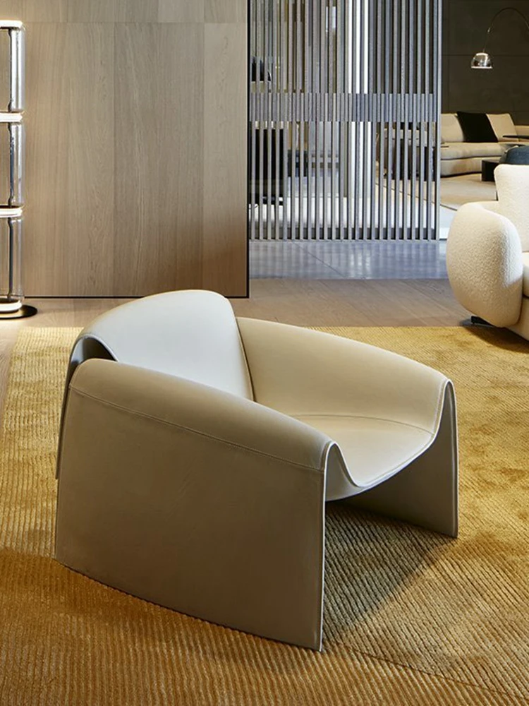 Customized-Crab-Chair-Le-Club-Nordic-Creative-M-shaped-Leisure-Leather ...