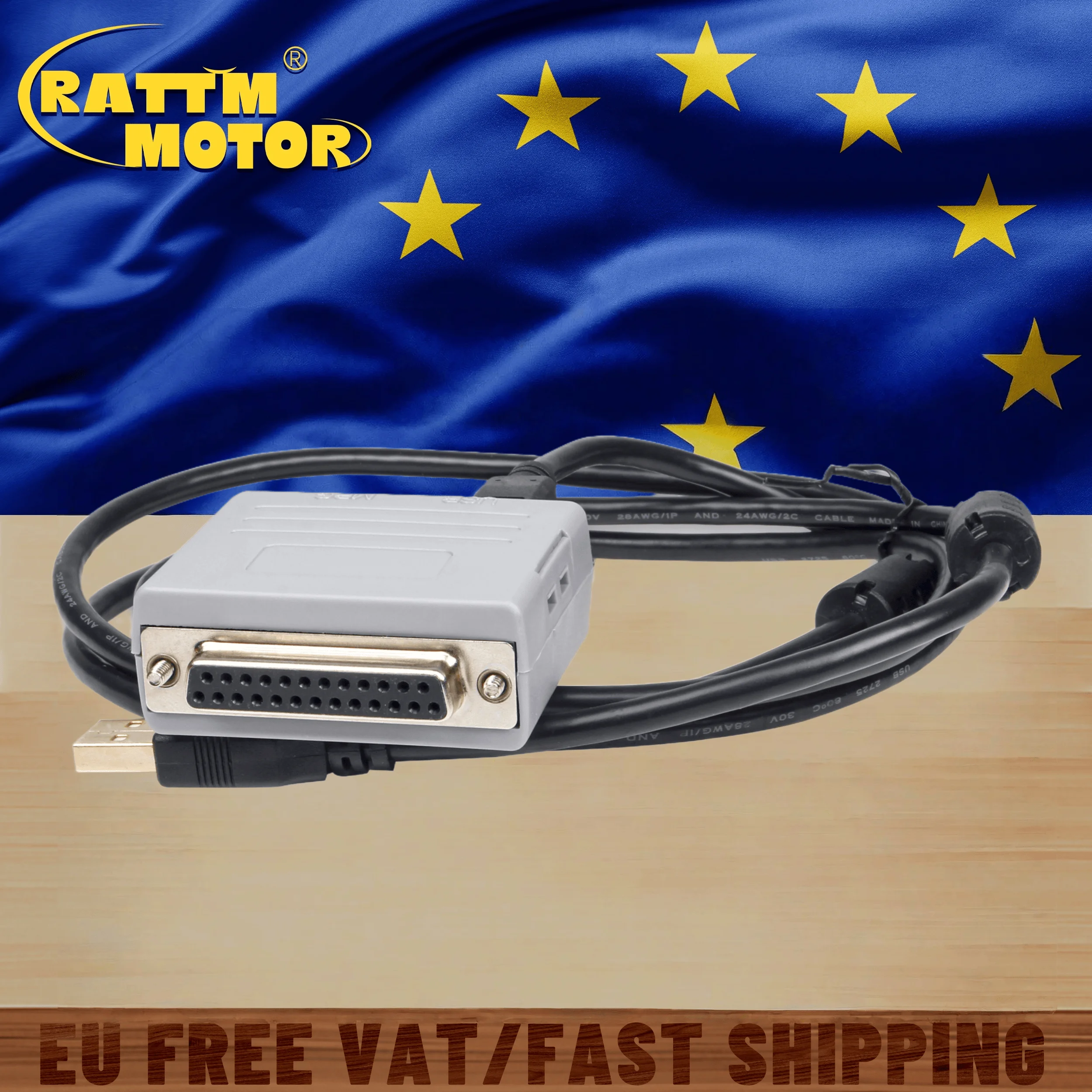 RTM200 LPT Parallel to USB Port Adapter Controller 200KHz for Mach3 CNC ...