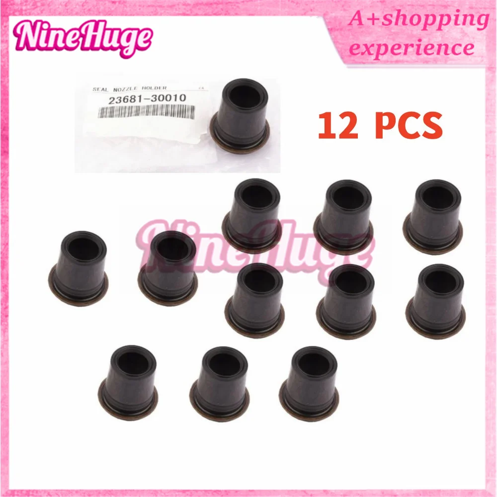 New-12pcs-Injector-Nozzle-Holder-Seal-23681-30010-23681-30010 ...