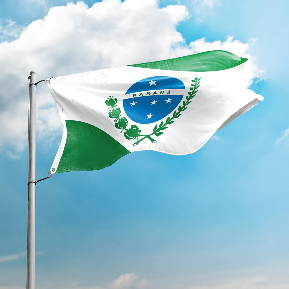 Flag Of Parana 3*5ft 90*150cm Brazil State Flags Design Custom Indoor ...