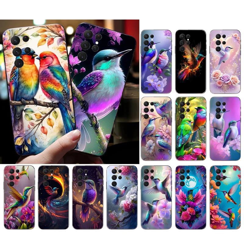 Colorful-Bird-Phone-Case-For-Samsung-S24-S23-S22-S21-S20-Ultra-S20-S22 ...