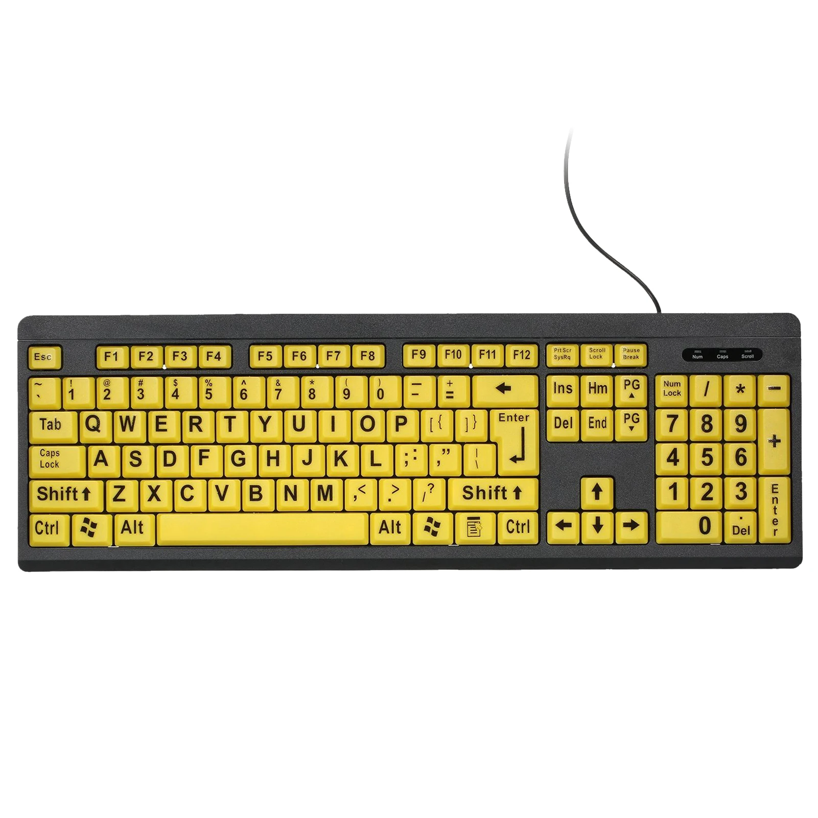 Wired-Keyboard-USB-Large-Print-Computer-Keyboard-for-Low-Vision-Users ...