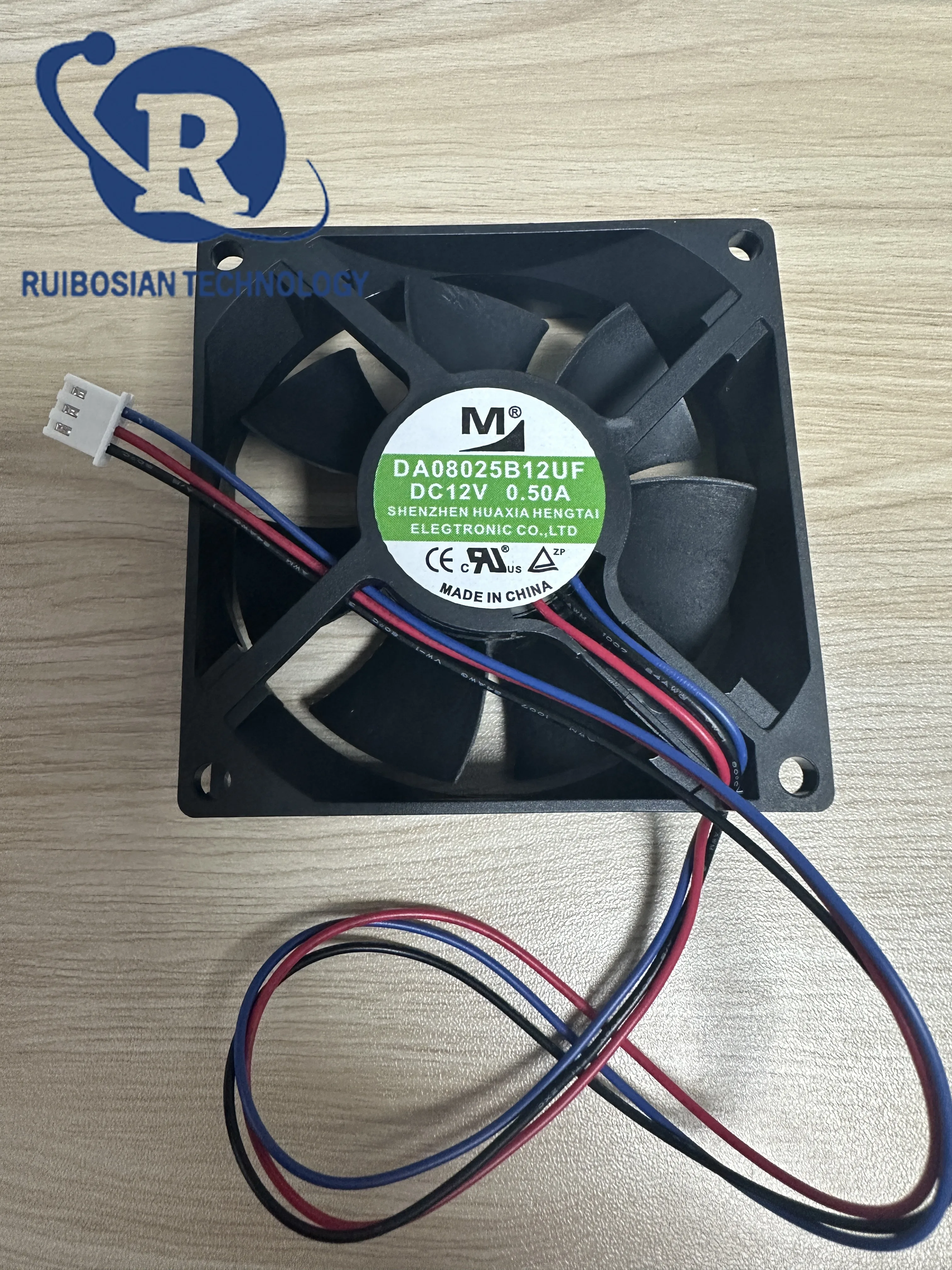 DA08025B12UF 8025 12V 0.5A 8CM 3-wire inverter cooling fan - AliExpress 502