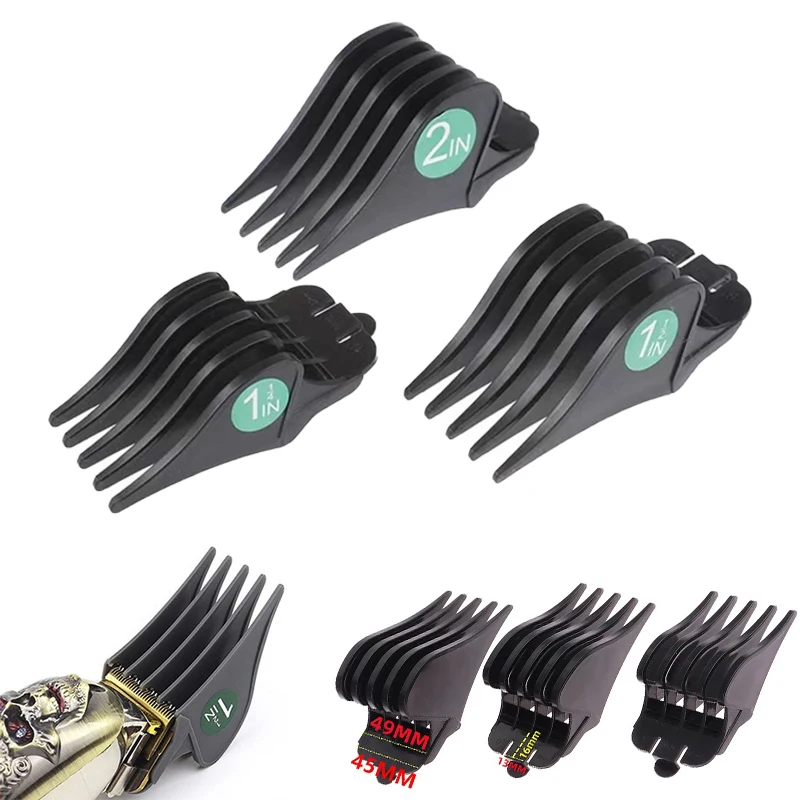 3Pcs/Set Limit Comb 32mm 38mm 51mm For Wahl Hair Clipper Guards Barber ...