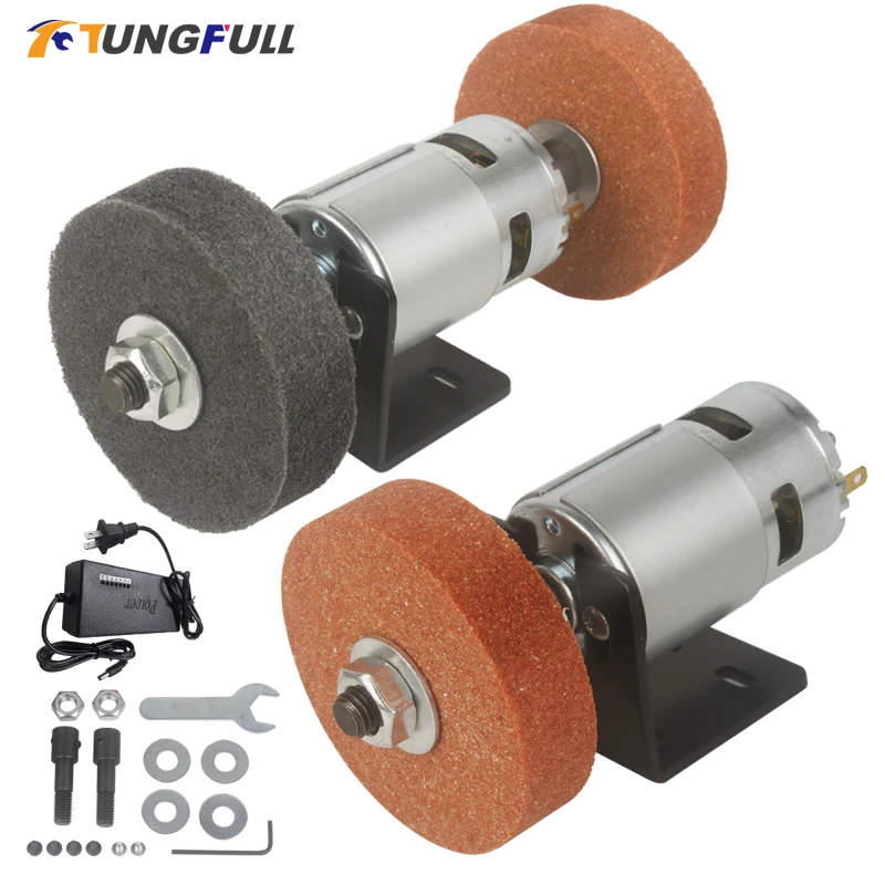 110V-220V Mini Grinding Machine 775 Motor Electric Grinding Wheel ...