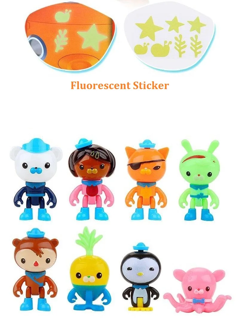 Octonauts Octopod Adventure Playset 영어 Octo-alert 소리 조명 장난감 Barnacles ...