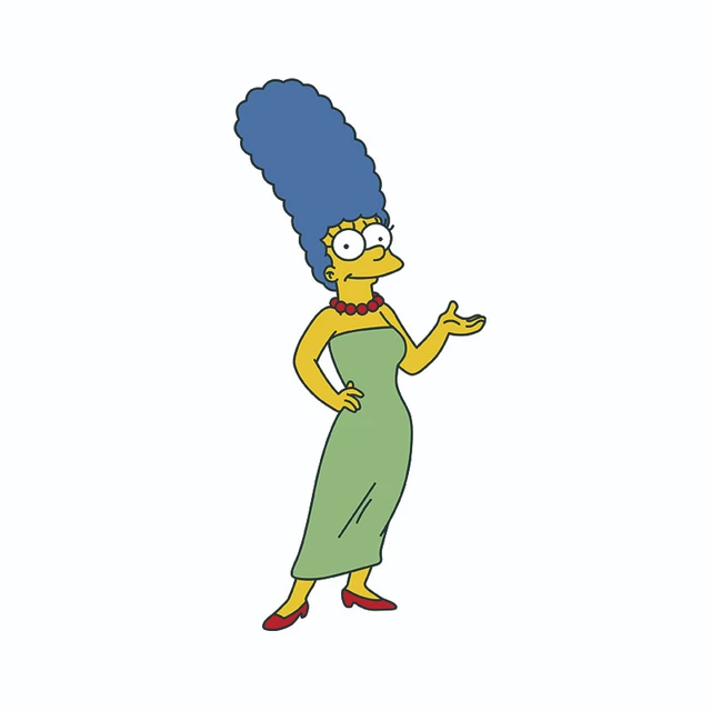 Marge Simpson Kostyme Outfit Marge Simpson Dames | Feestkleding.nl