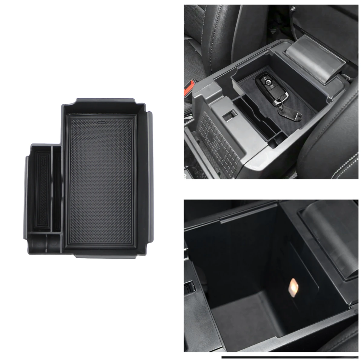 Car Central Armrest Storage Box for Ford Explorer 2020 2021 2022 2023 ...