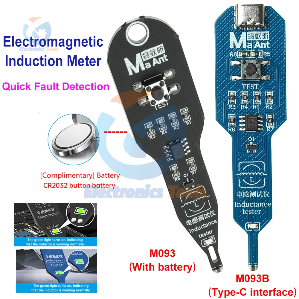Testeur d'inductance M093 M093B, testeur de bobine de carte mère ...