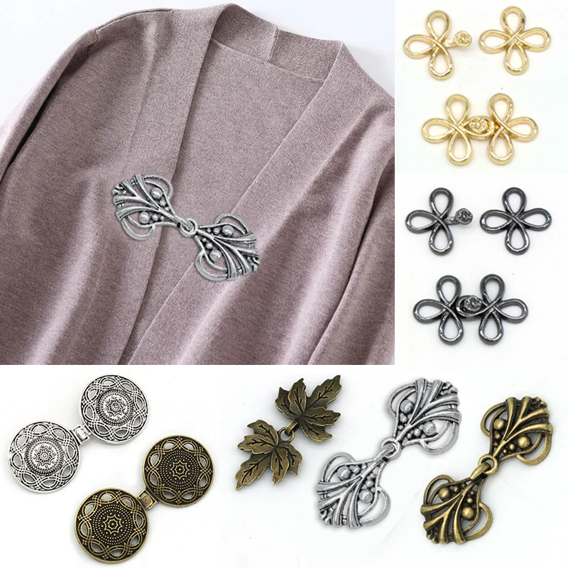 1-Pair-Vintage-Sewing-Cardigan-Clips-Women-Shawl-Brooch-Sweater-Blouse ...