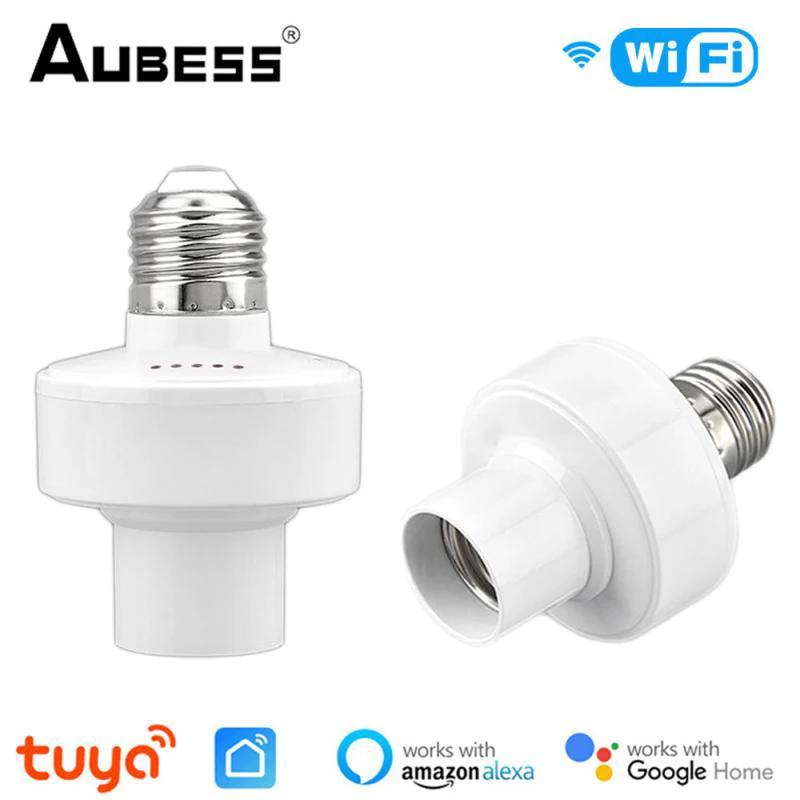 Tuya-WiFi-Smart-Bulb-Adapter-E27-100-240V-LED-Light-Holder-Socket-Smart ...
